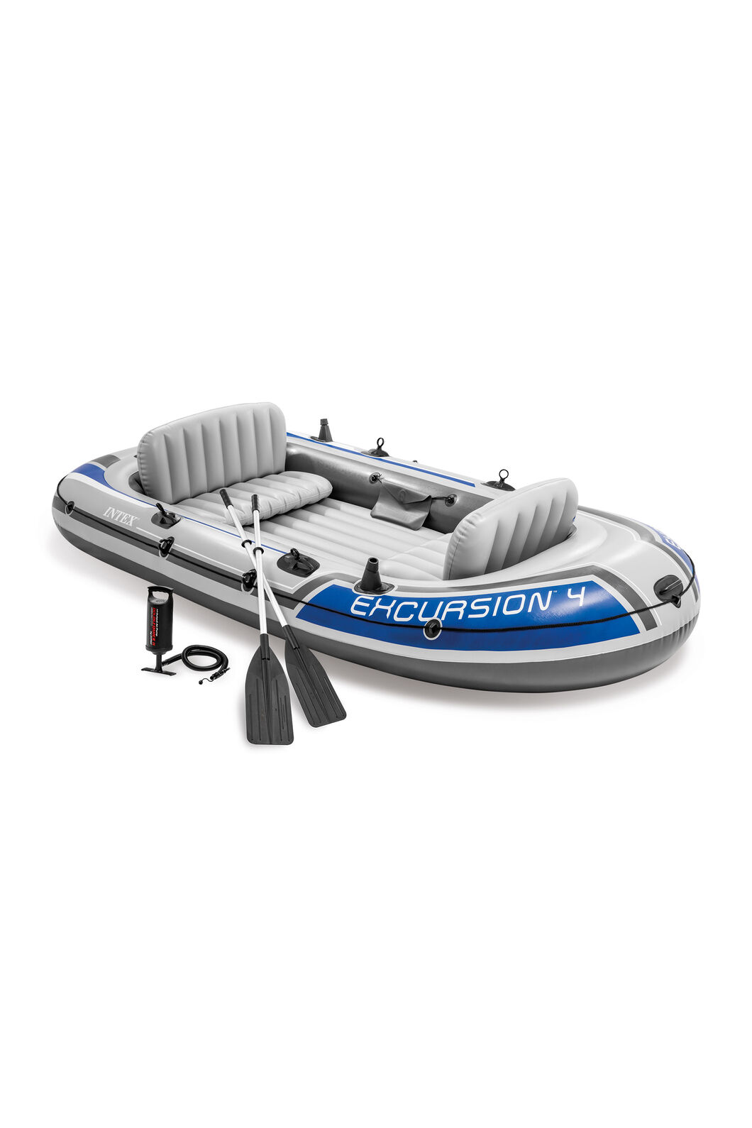 Intex Excursion™ 4 Inflatable Boat Set | Macpac