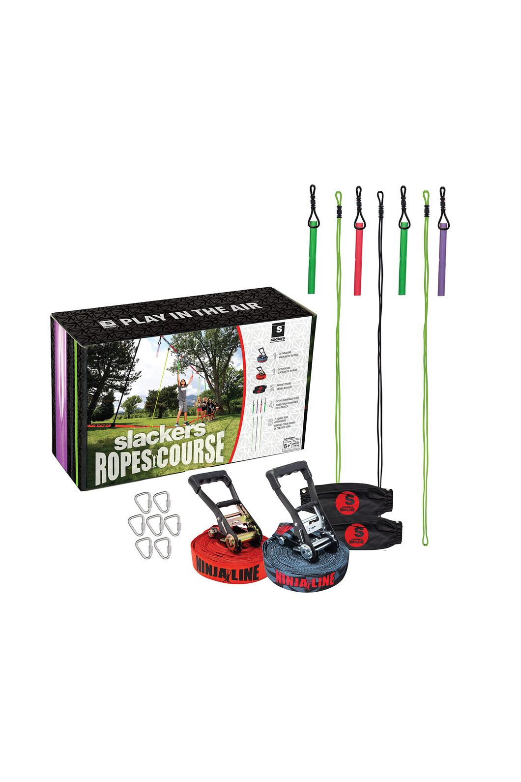 Slackers Ninjaline Rope Course | Macpac